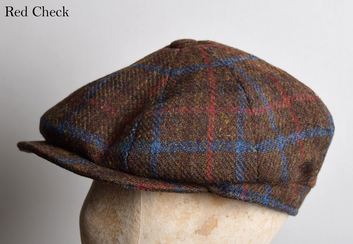 Harris Tweed Traditional Eight Piece Cap (HA154) – Darcy Clothing