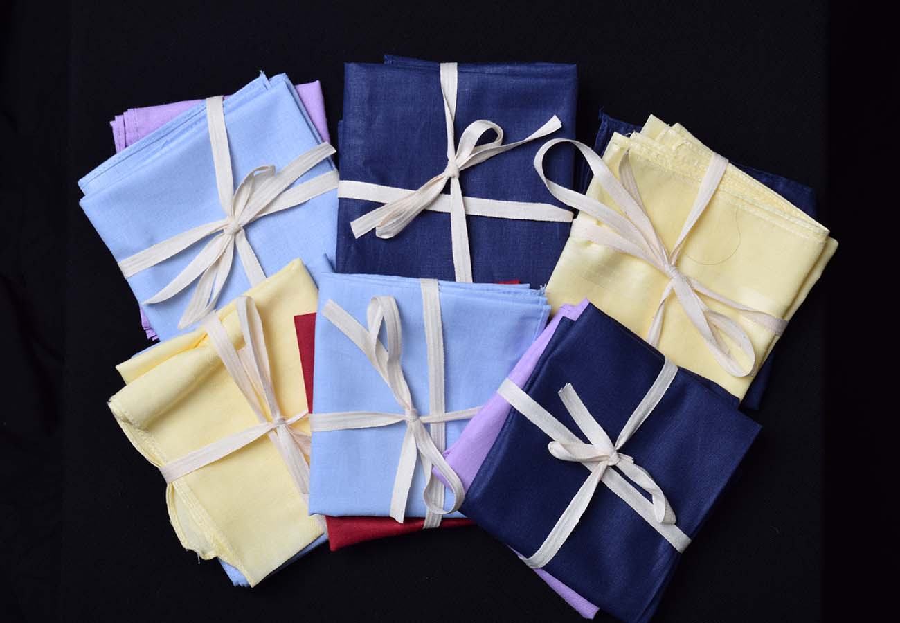 Plain Cotton Pocket Handkerchiefs (HA123) – Darcy Clothing