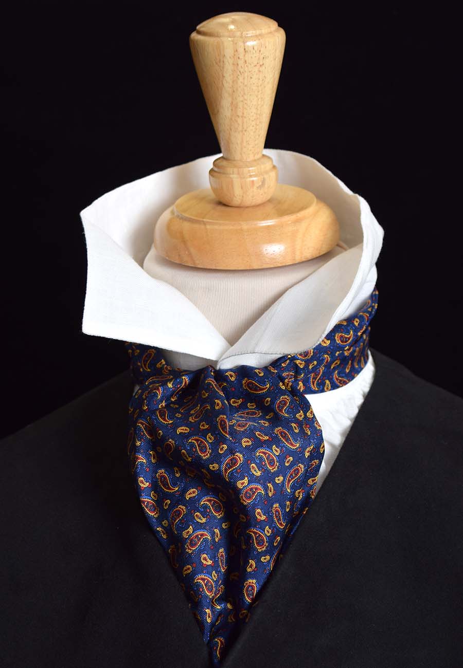 Mens Neckwear – Tagged "Reproduction Fabric Cravat" – Darcy Clothing